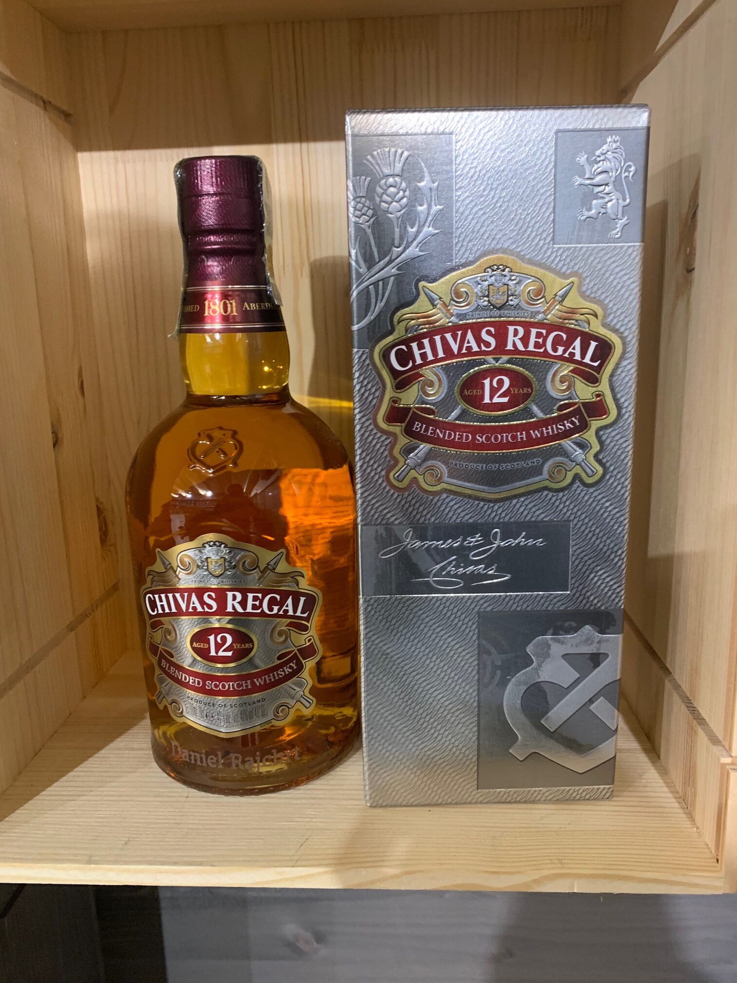 Chivas Regal 0,7l 12yo 40% investiční alkohol na prodej - Alkobazar.cz