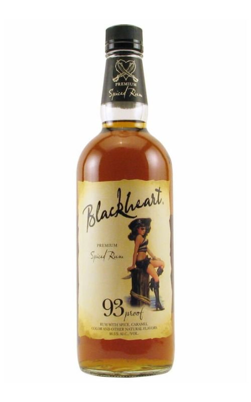 Blackheart Spiced Rum 0,75l 46,5% v akci za 609 Kč. investiční alkohol ...