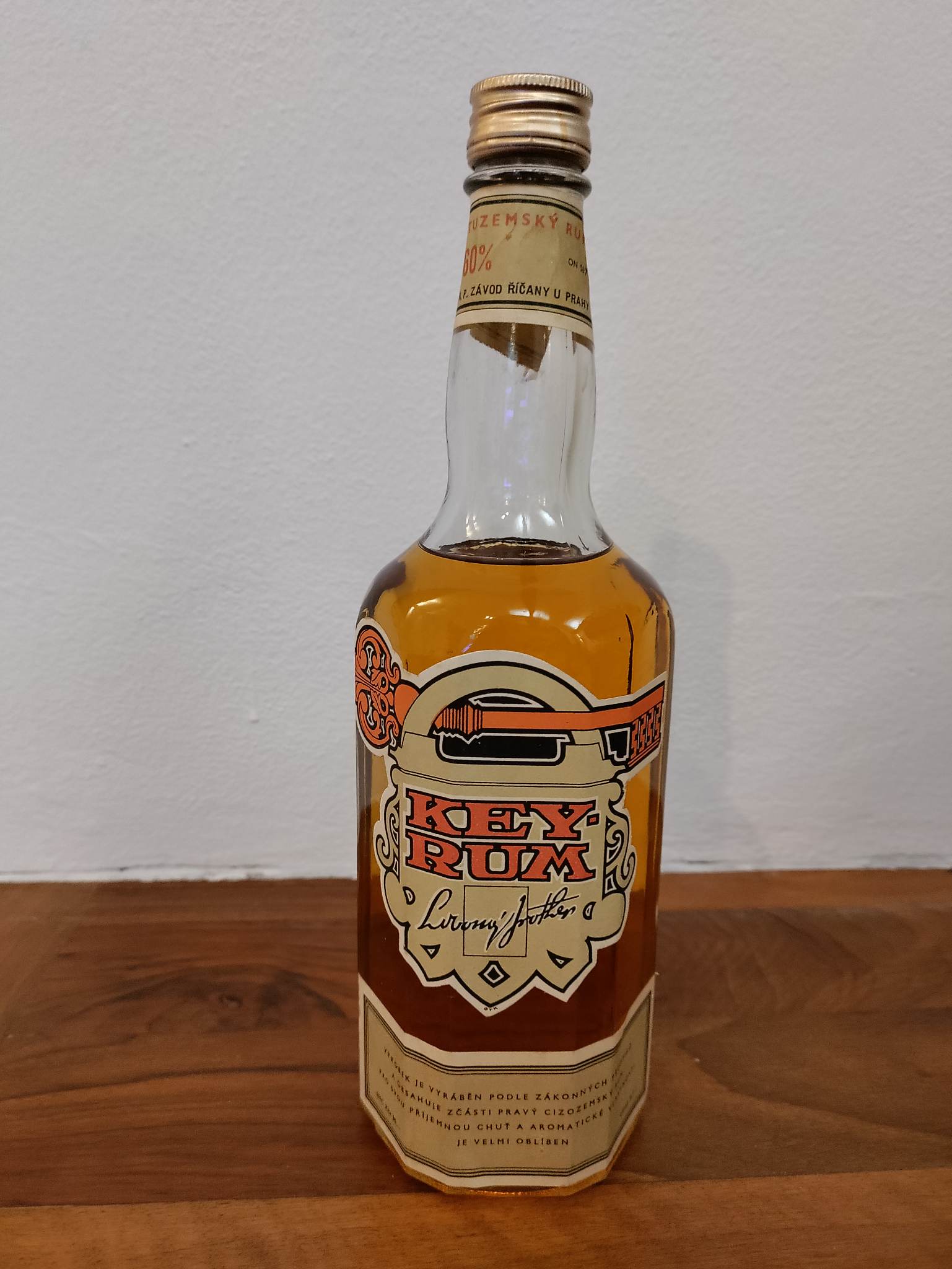 KEY RUM - 70. léta investiční alkohol na prodej - Alkobazar.cz