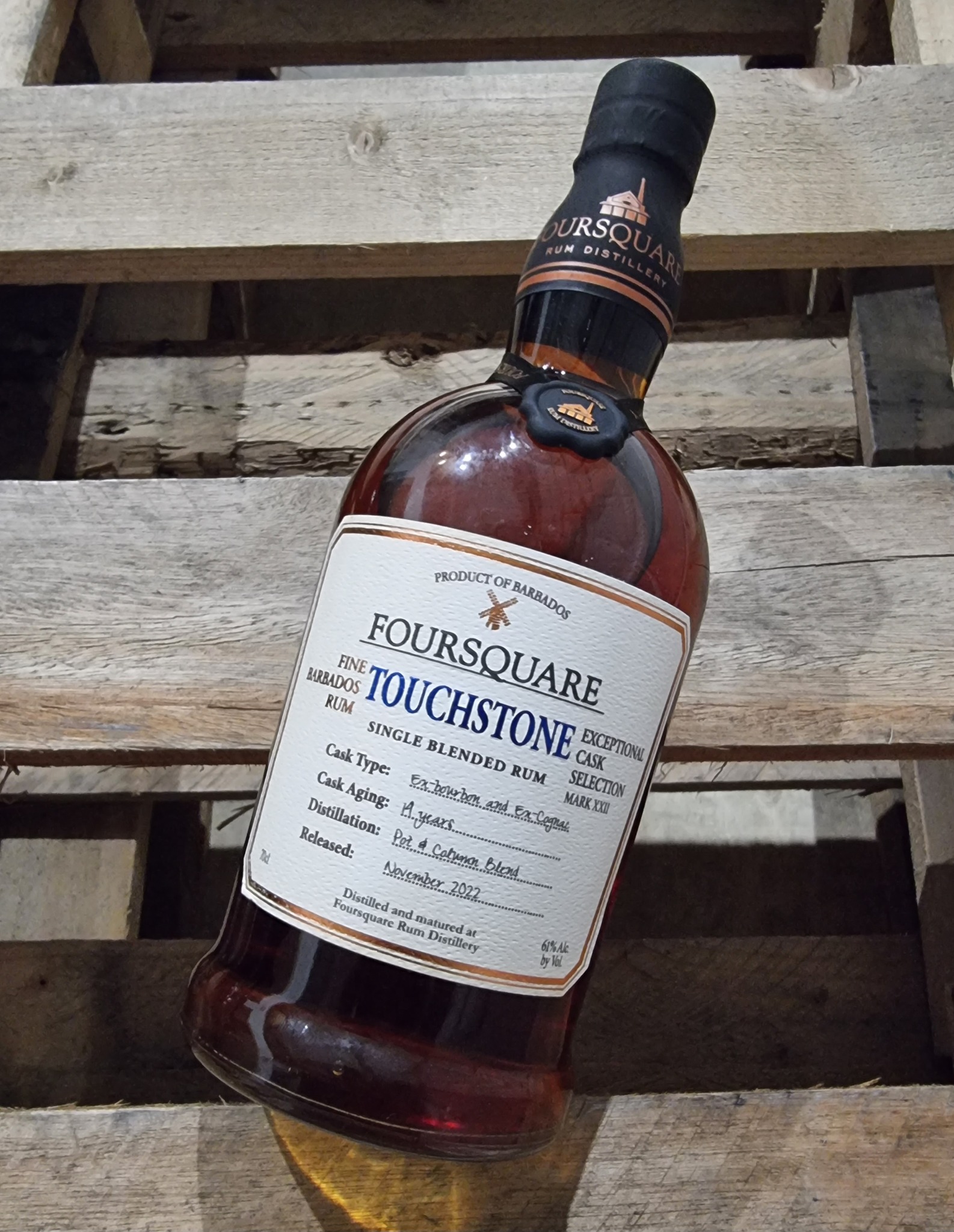 Foursquare Exceptional Cask XXII Touchstone 61% 70cl investiční alkohol ...