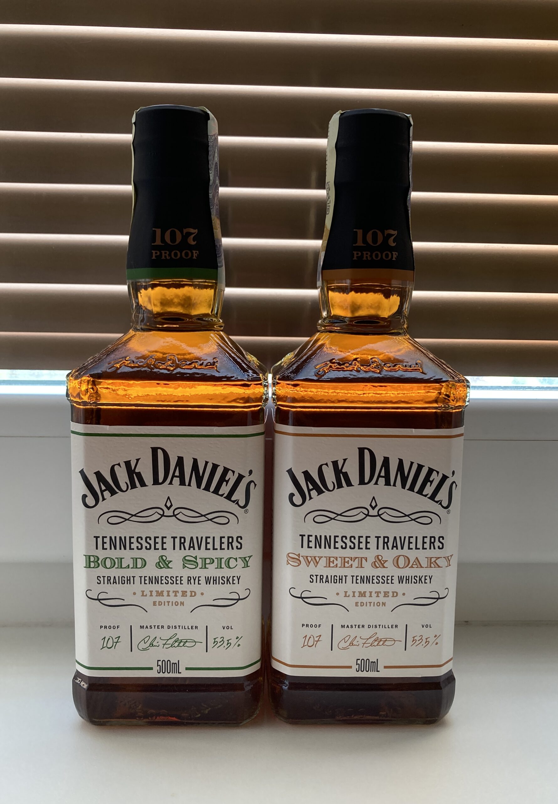 Jack Daniel’s Sweet & Oaky Bold & SpicyTennessee Travelers Heinemann ...