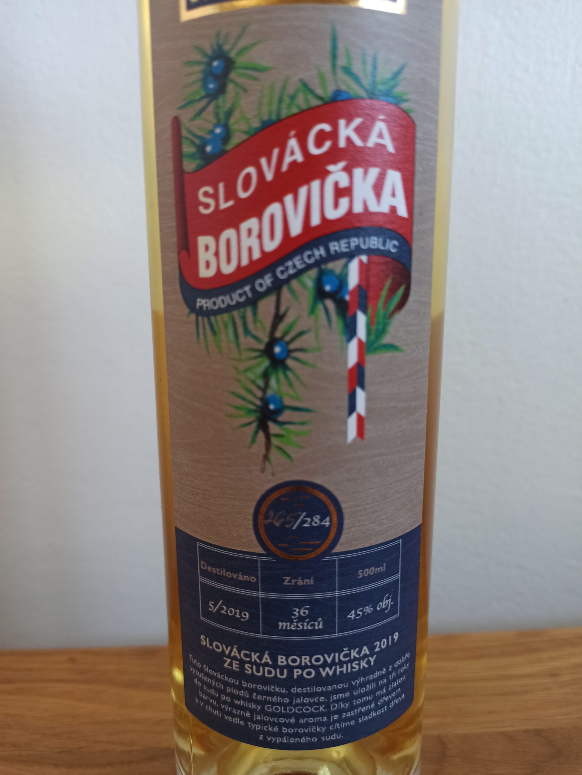 R. Jelínek - Slovácká borovička ze sudu po whisky Goldcock investiční ...