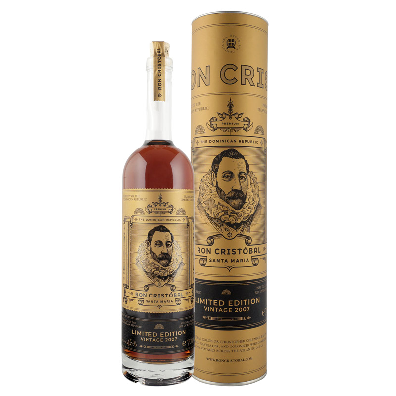 Ron Cristobal Santa Maria Vintage 2007 0,7L 46% investiční alkohol na ...