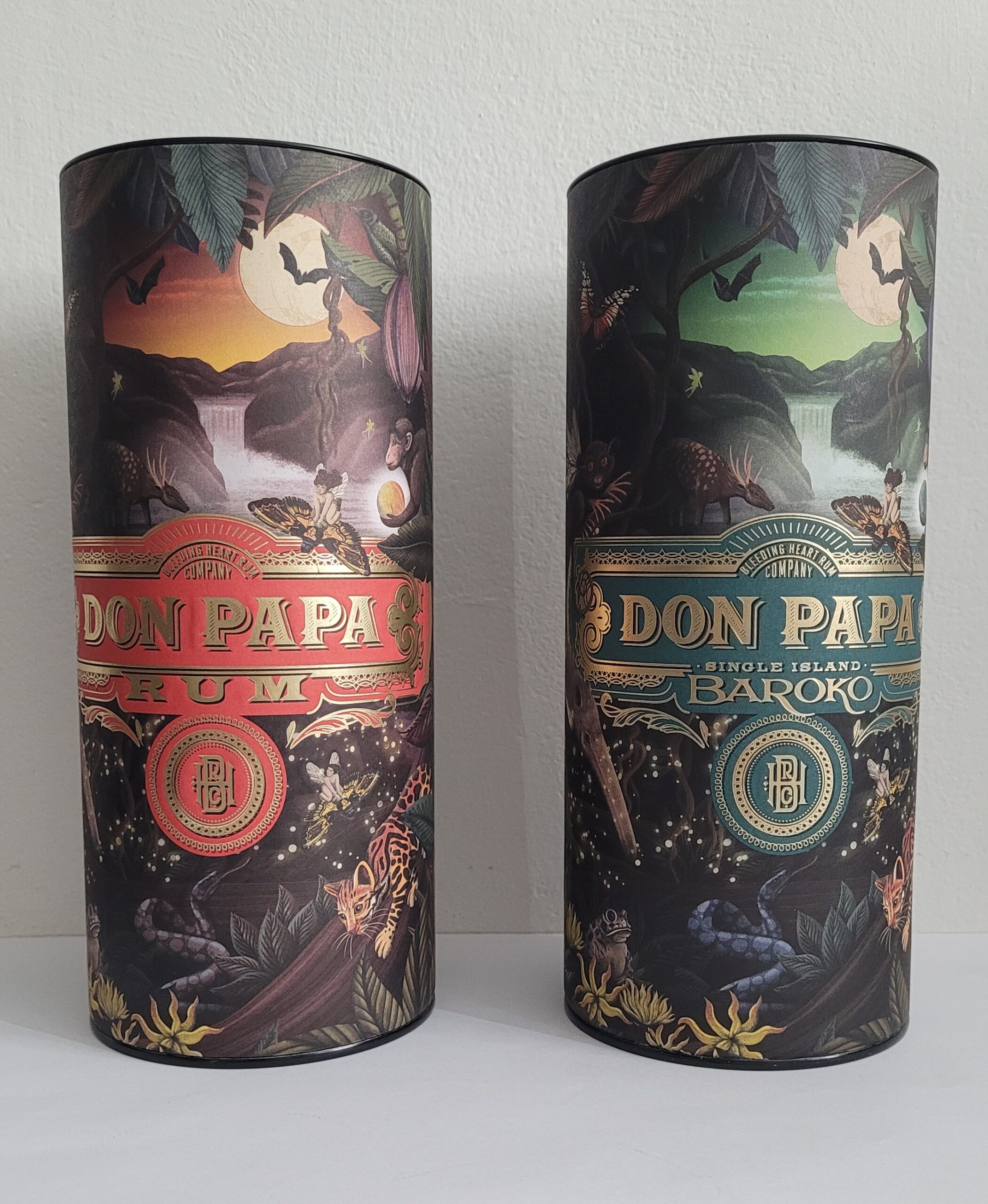 Don Papa Baroko Christmas a Don Papa 7y Christmas investiční alkohol na ...