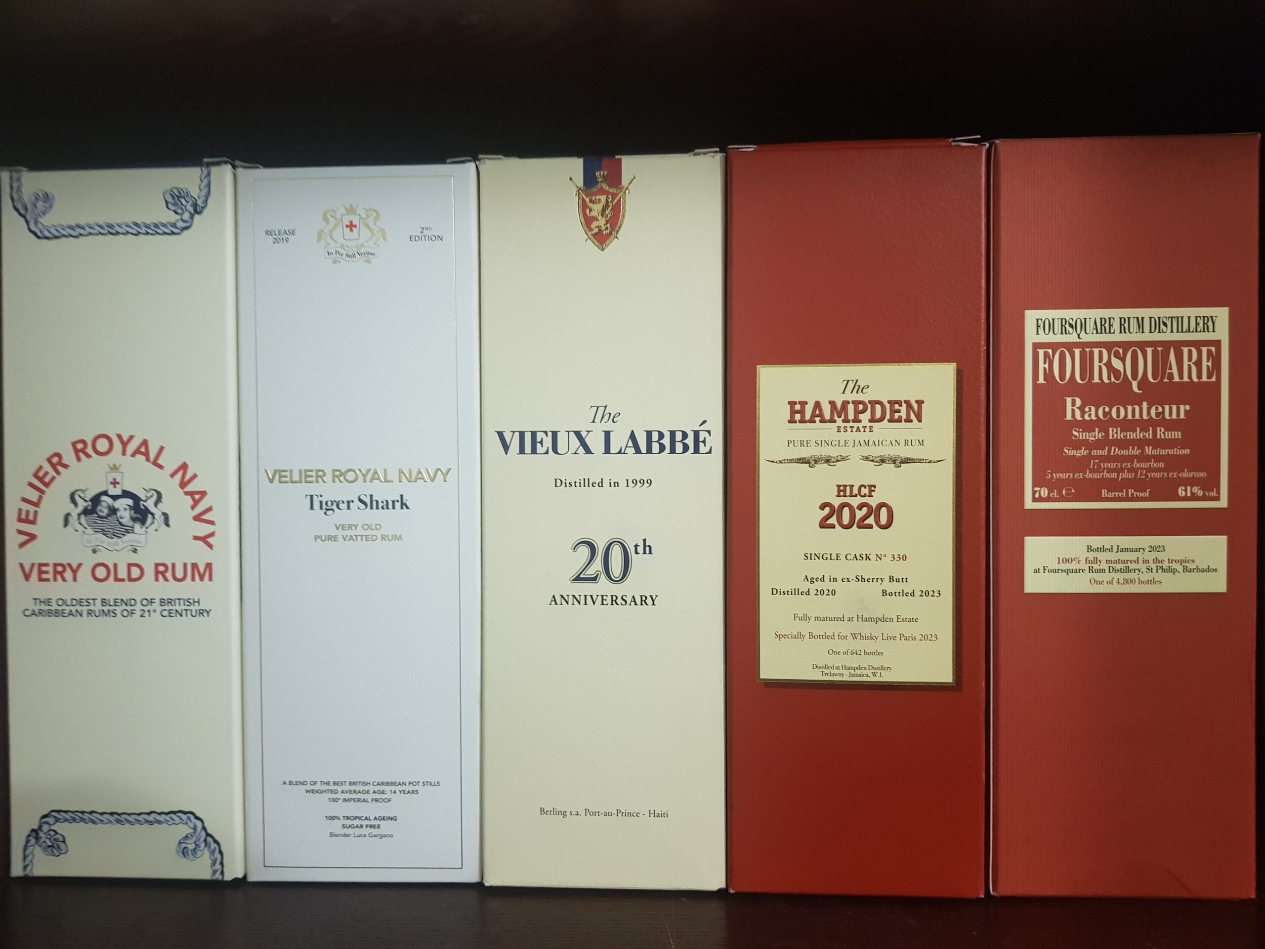 Set rumu Velier investiční alkohol na prodej - Alkobazar.cz