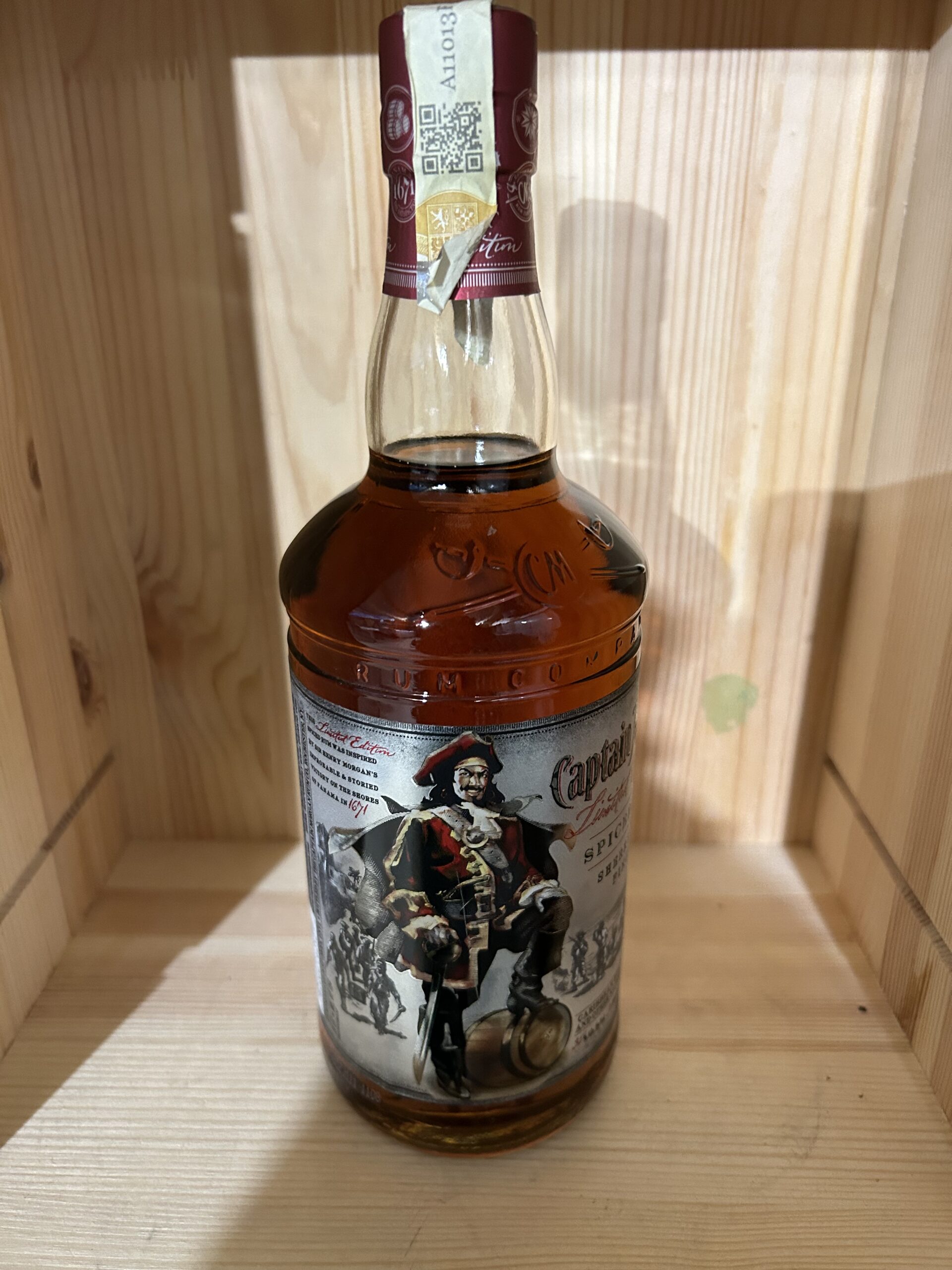 Captain Morgan Spiced Sherry Oak Finish Limited Edition 0,7l investiční ...