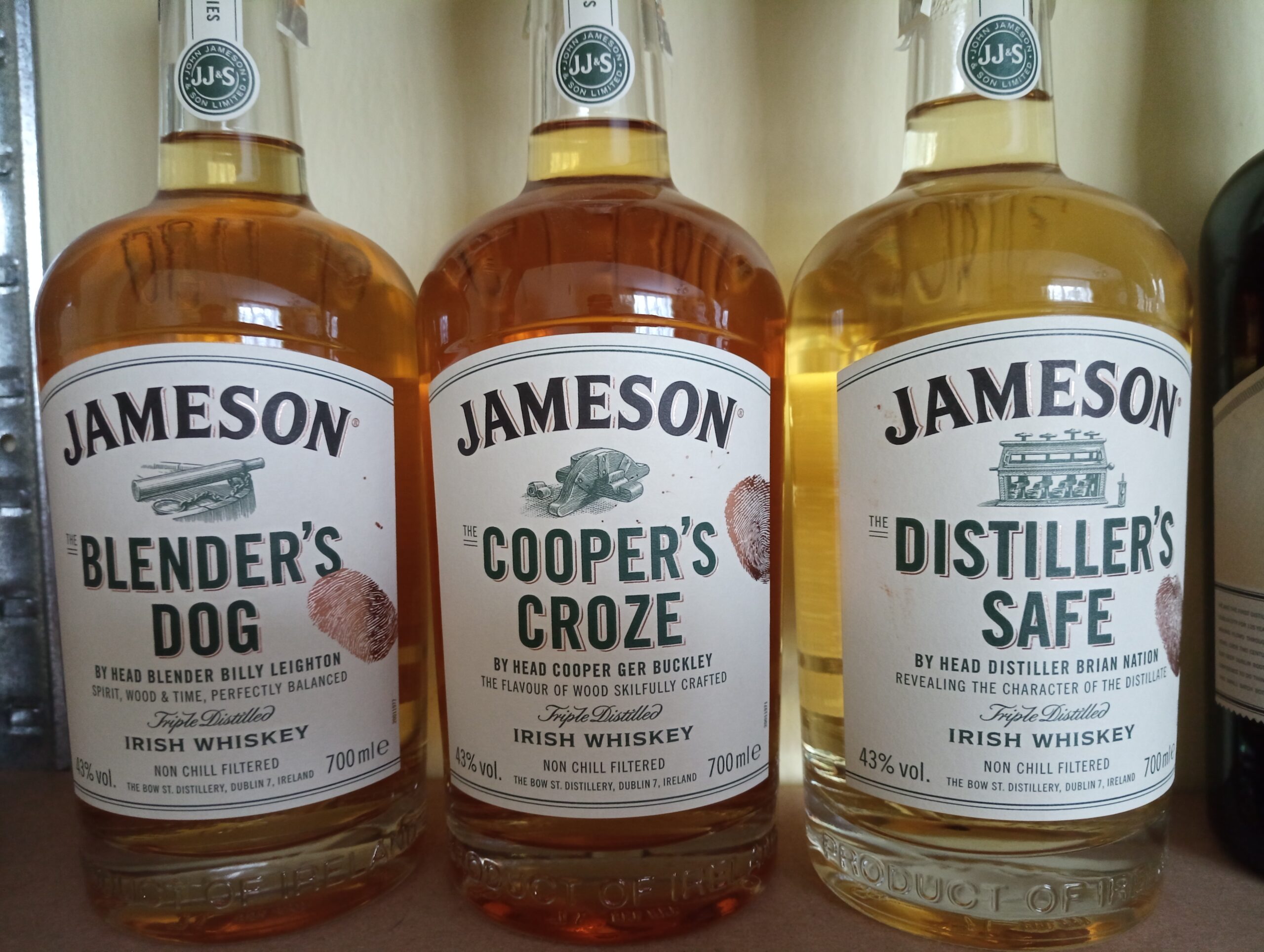 Jameson 3lahve investiční alkohol na prodej - Alkobazar.cz