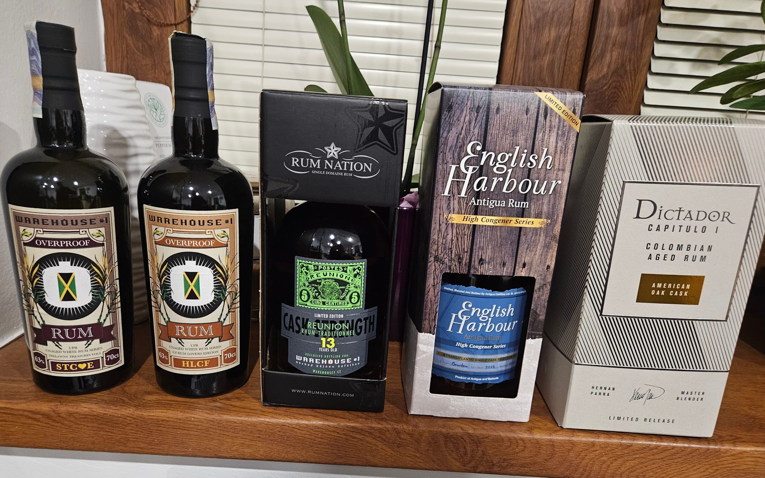 Rum různé druhy investiční alkohol na prodej - Alkobazar.cz