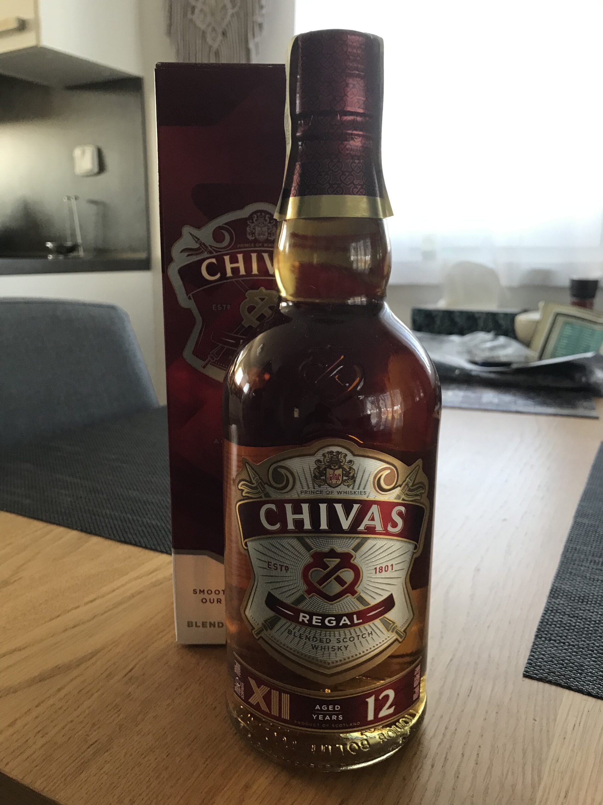 Chivas Regal 12y 0,7l investiční alkohol na prodej - Alkobazar.cz